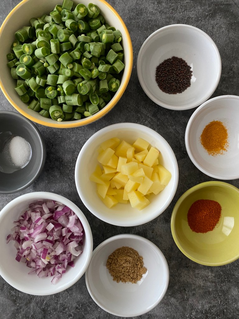 Farasbi chi Bhaji | Green Beans Sabji – Delishbite